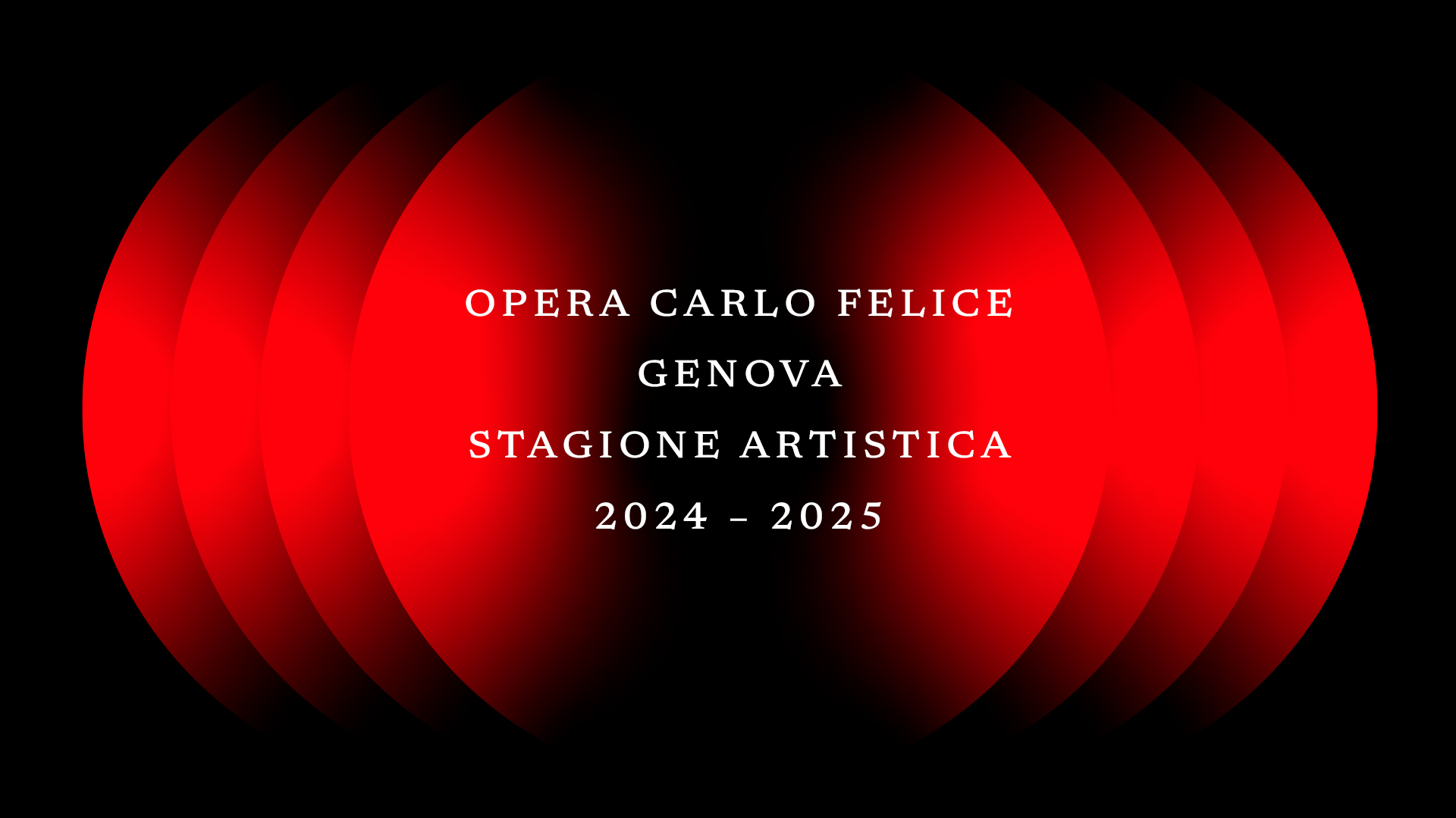 Artistic Season 2024-2025 | Opera Carlo Felice